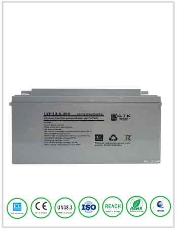 Lithium Battery - LFP 12.8 200Ah - Great Deals & FREE Delivery - GTK ...