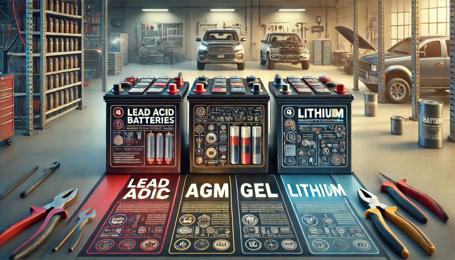 Choosing the Right Battery: A Guide to GEL, AGM, Lithium, and Lead Acid ...